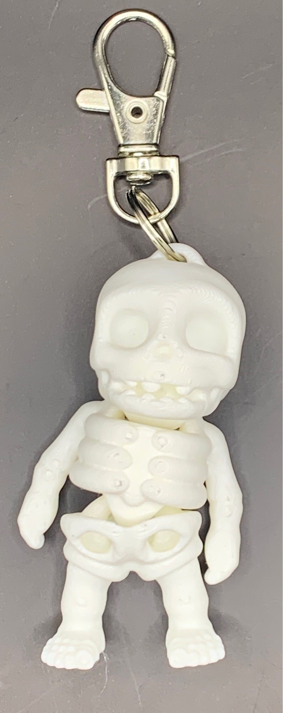 Tiny Skeleton Fidget Toy Articulating 3D Printed Toy Skeleton Toy ...