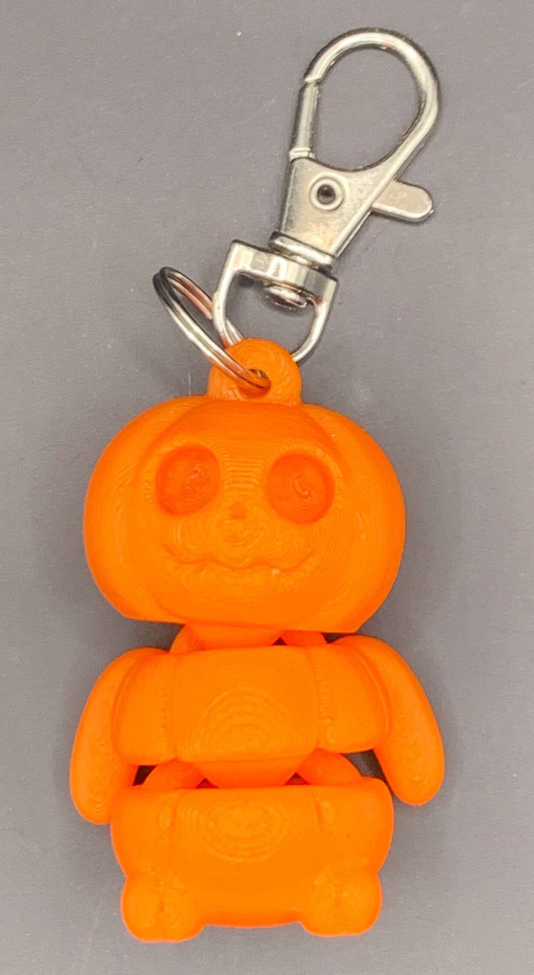 Tiny Pumpkin Fidget Toy Articulating 3D Printed Toy Pumpkin Toy Pumpkin ...