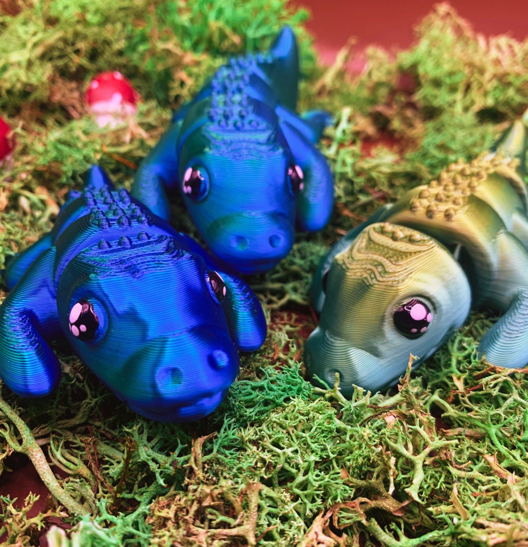 Tiny Crocodile Fidget Toy Sensory Fidget Croc Toy - Etsy