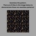Celestial Starry Night Digital Paper Pack, Seamless Navy Textures and ...