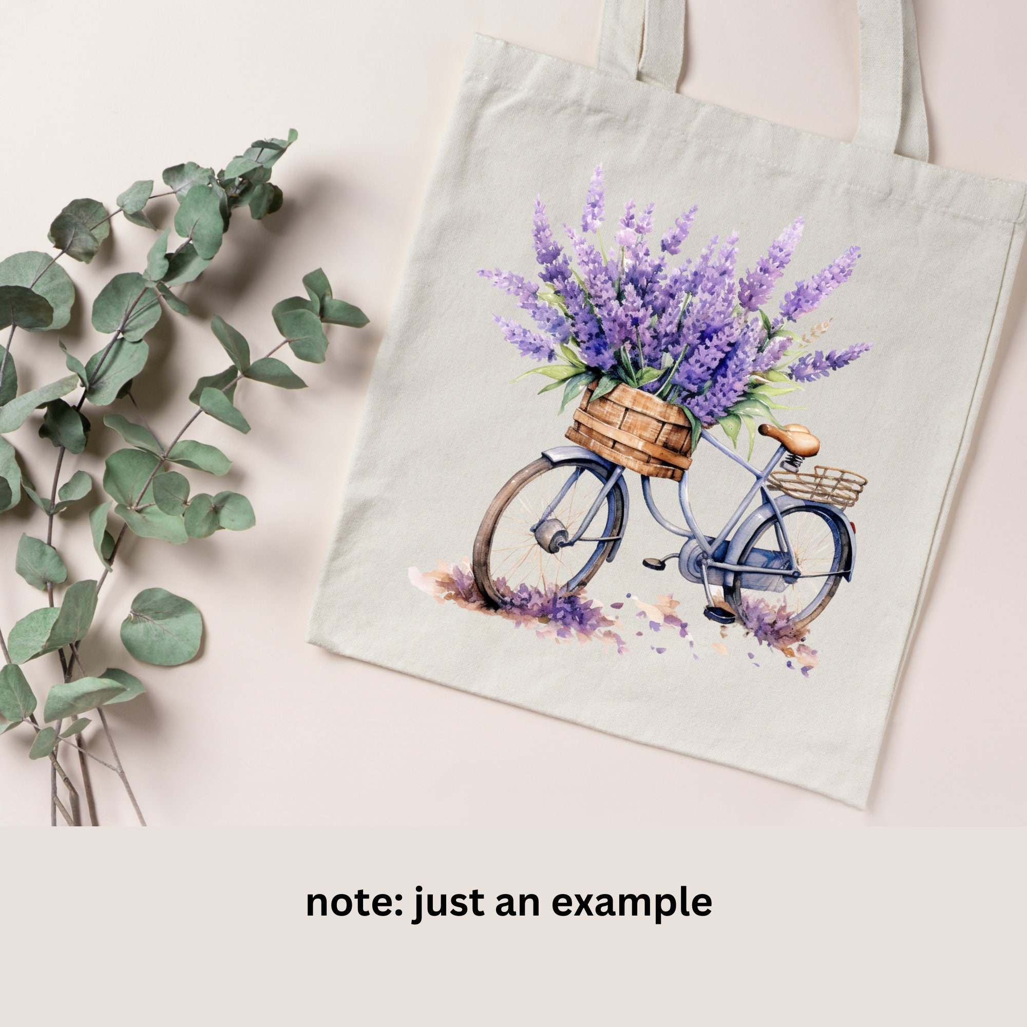 Watercolor Lavender Garden Clipart Bundle Provence Floral - Etsy