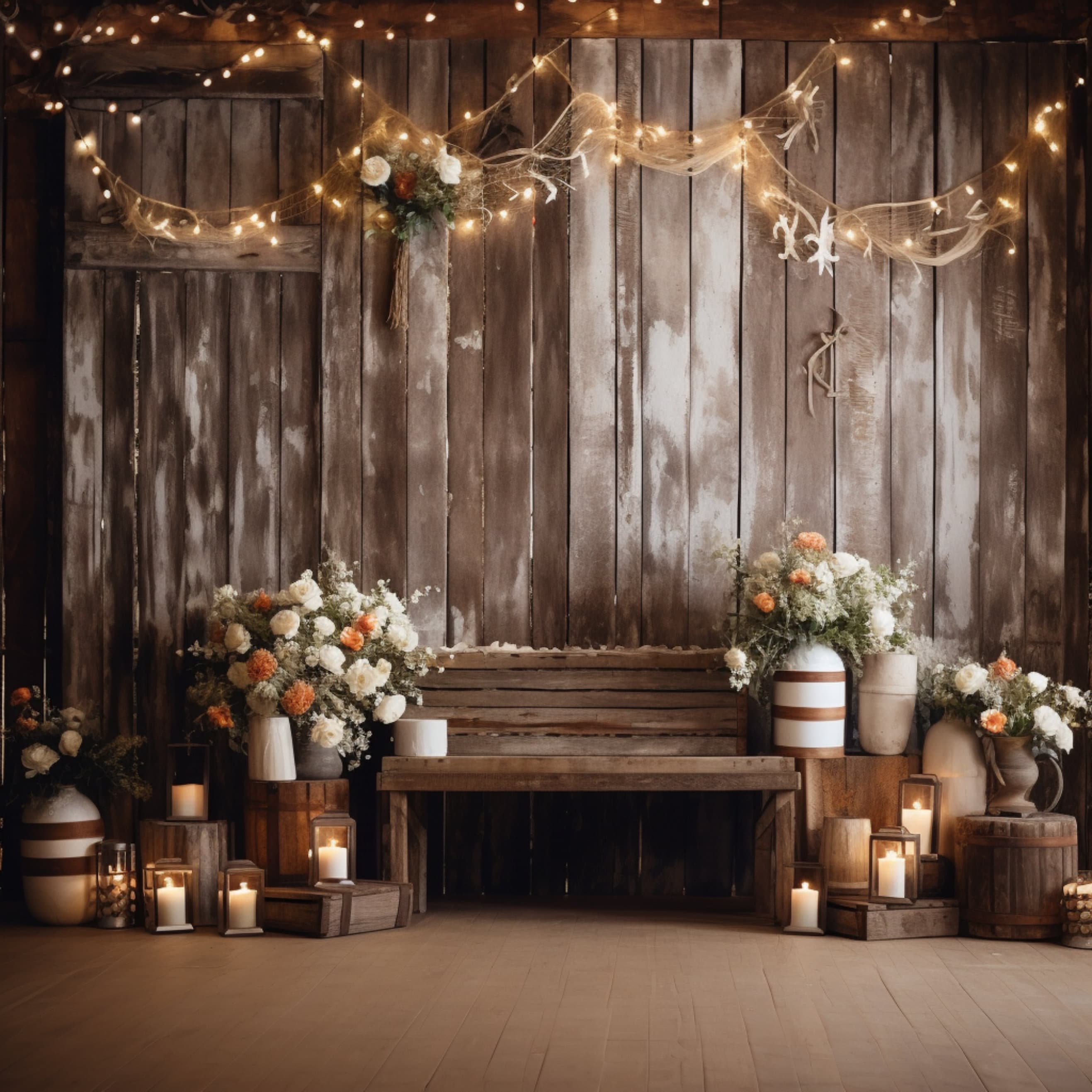 Rustic Barn Digital Backdrop Brown Boho Backdrop Maternity Boudoir ...
