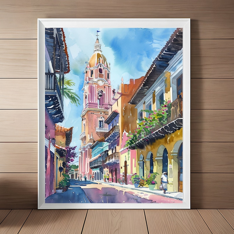 Colombia Painting - Etsy