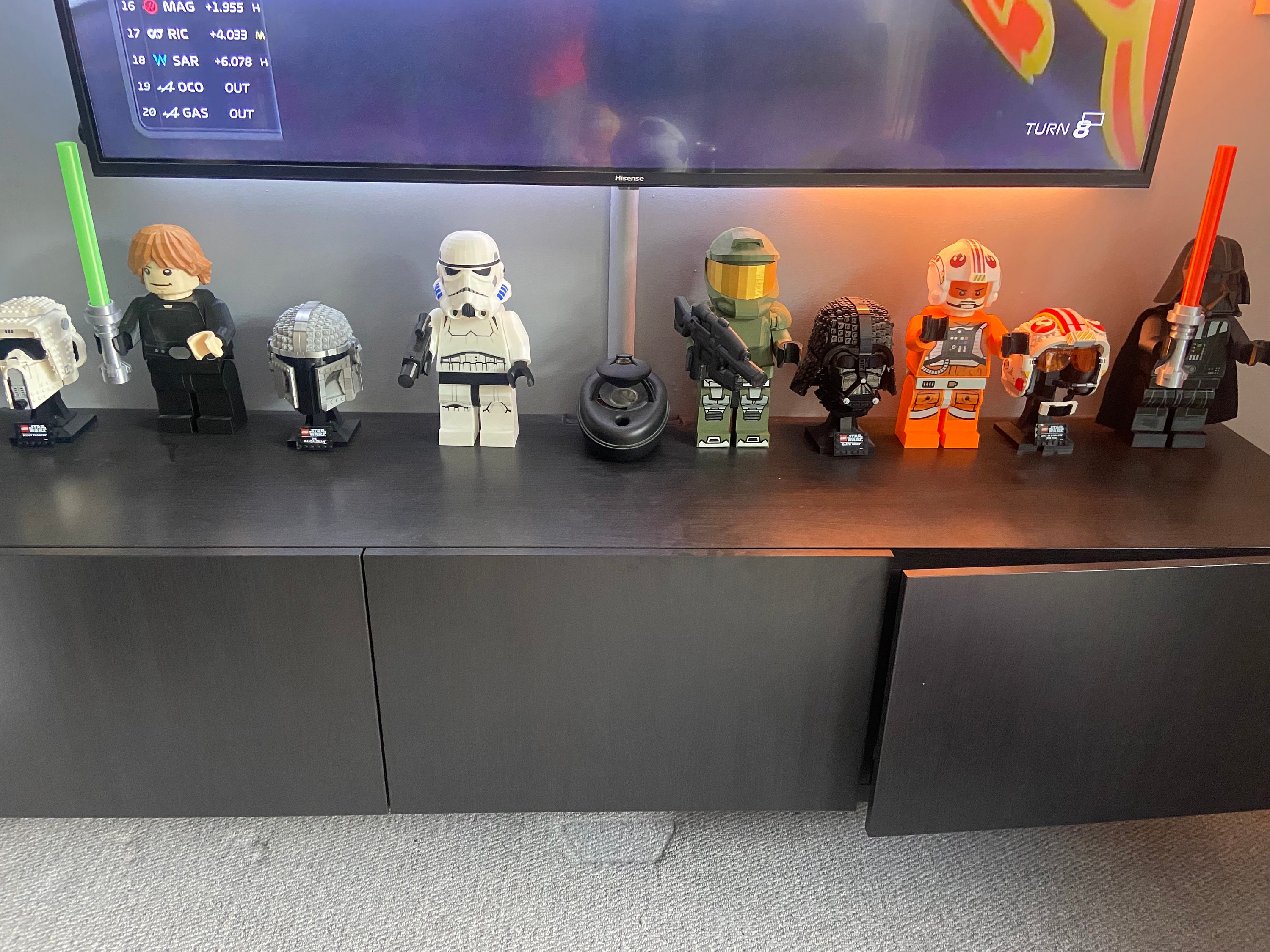 Giant Lego Minifig Darth Vader Star Wars Mandalorian Fig - Etsy