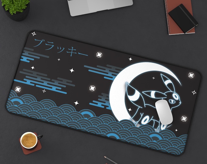 Pokemon Mousepad Gengar Dragonite Wooper - Etsy