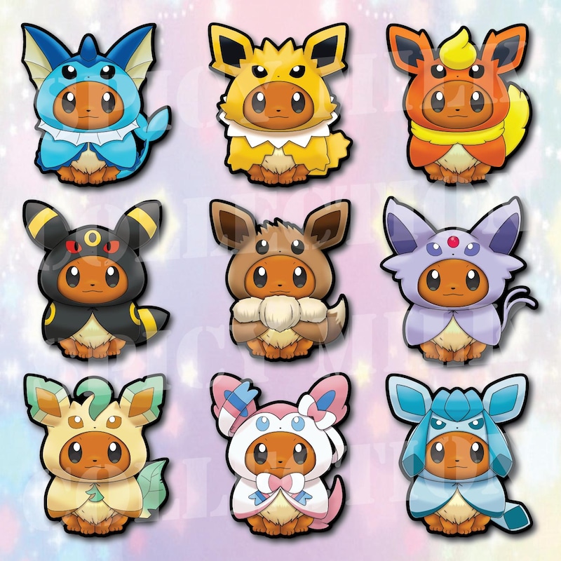 Eevee Poncho - Etsy