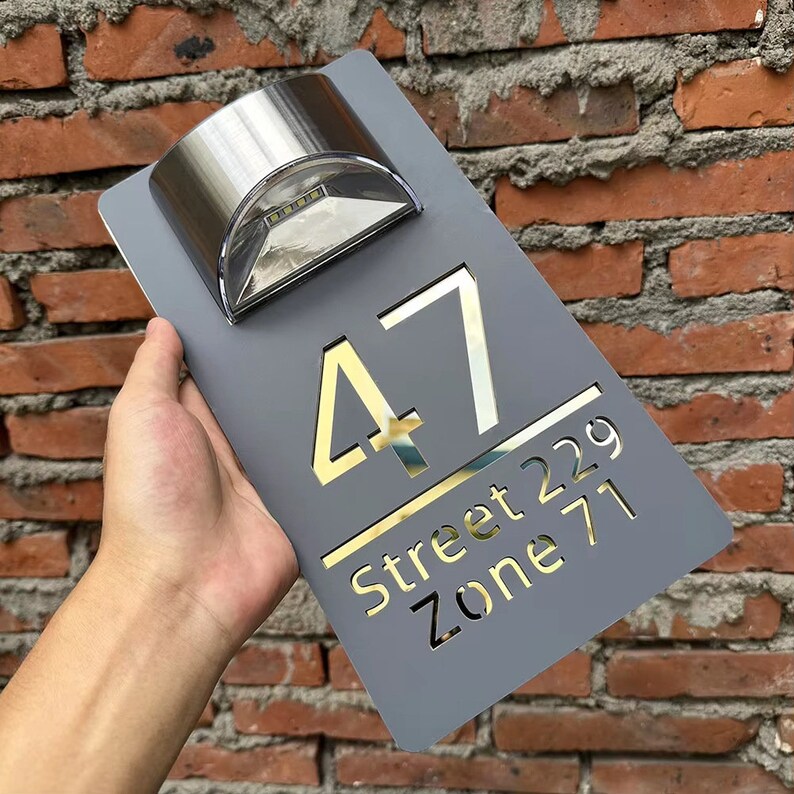 House Numbers Business Sign Modern House Numbers Address Numbers House ...