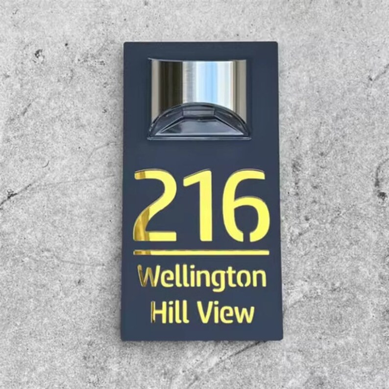House Numbers Business Sign Modern House Numbers Address Numbers House ...