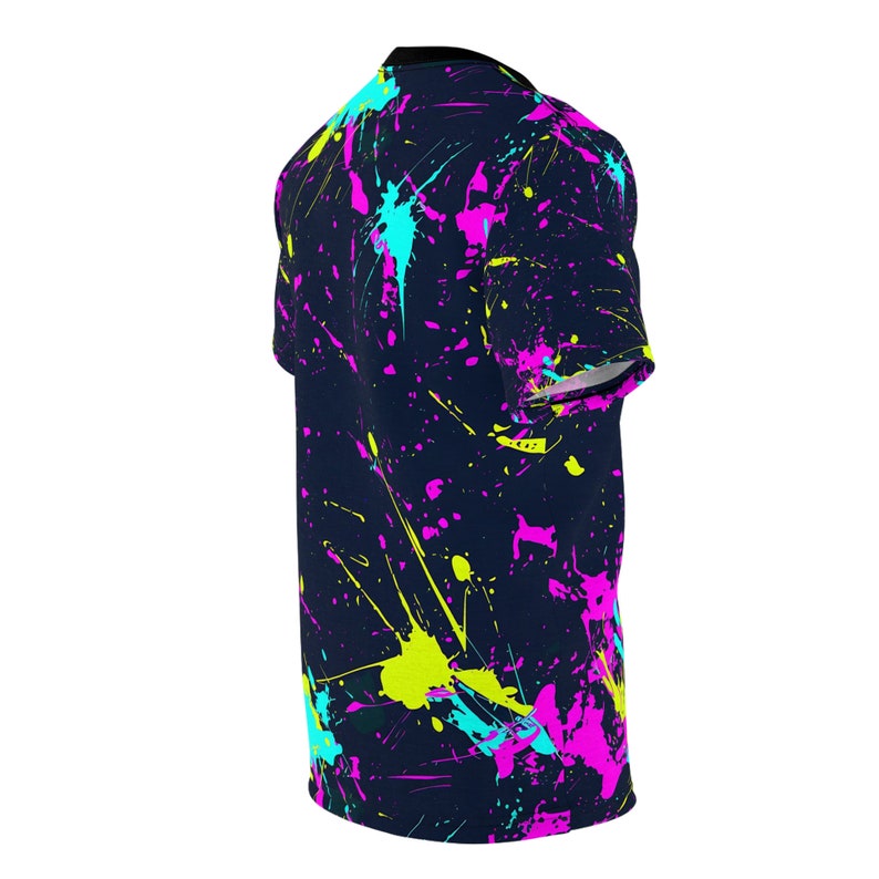 Paint Splatter Tee: Colorful Artist Shirt - Etsy