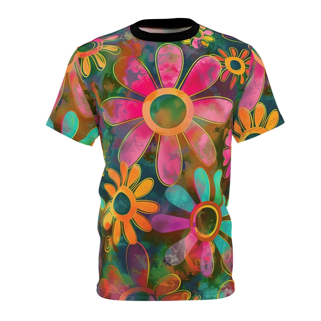 Flower Power Tee II, Limited Edition Tee, Party T-shirt, Event Tee ...