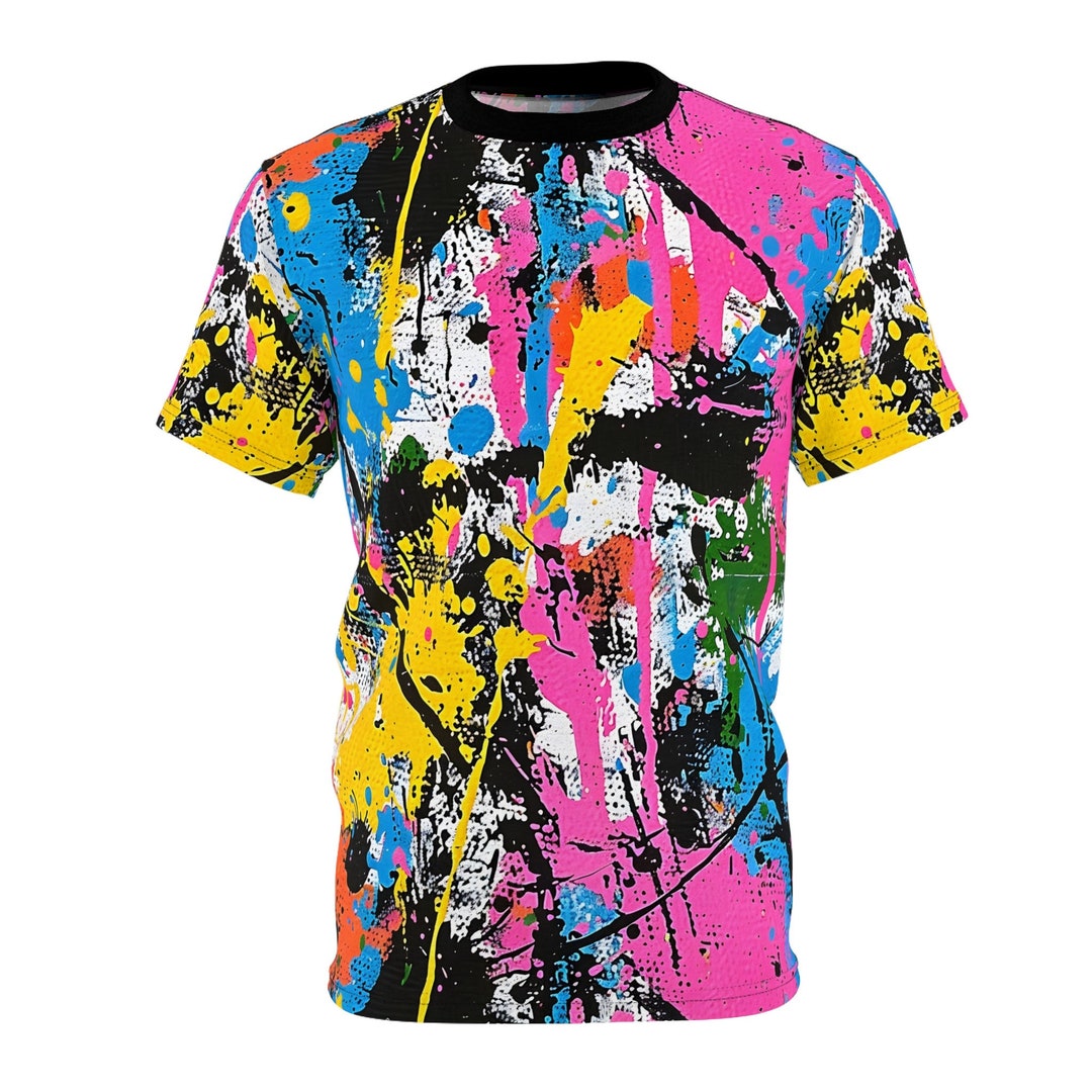 Paint Splatter Tee: Limited Edition Artist Shirt - Etsy