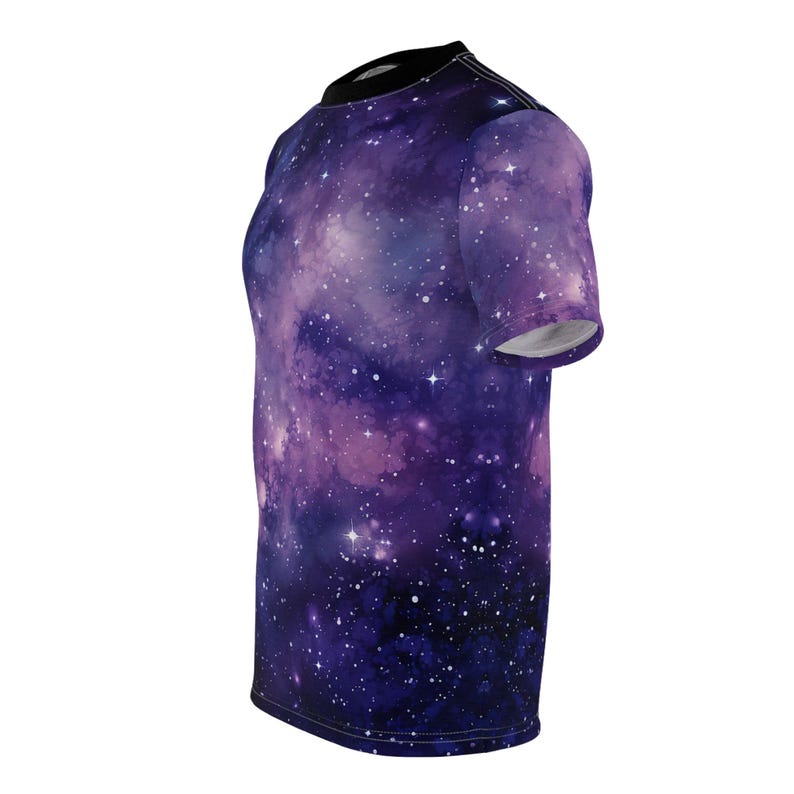 Galaxy Stars Tee: Abstract Art, Modern Scene - Etsy