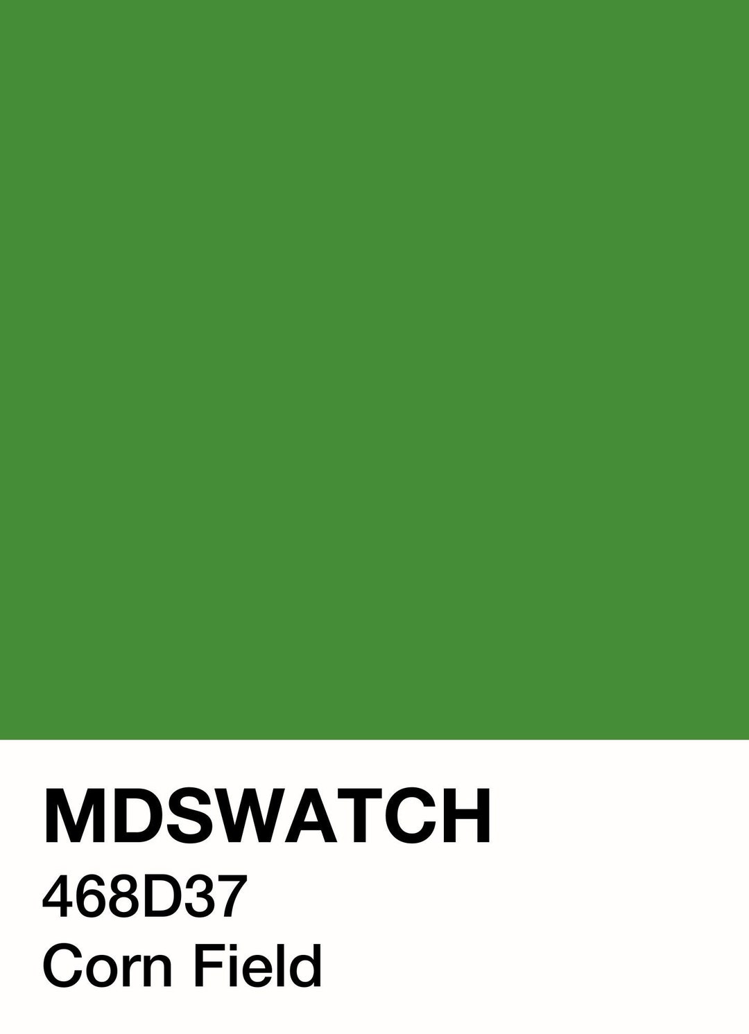 MDTONE Corn Field Pantone Swatch Digital Print - Etsy