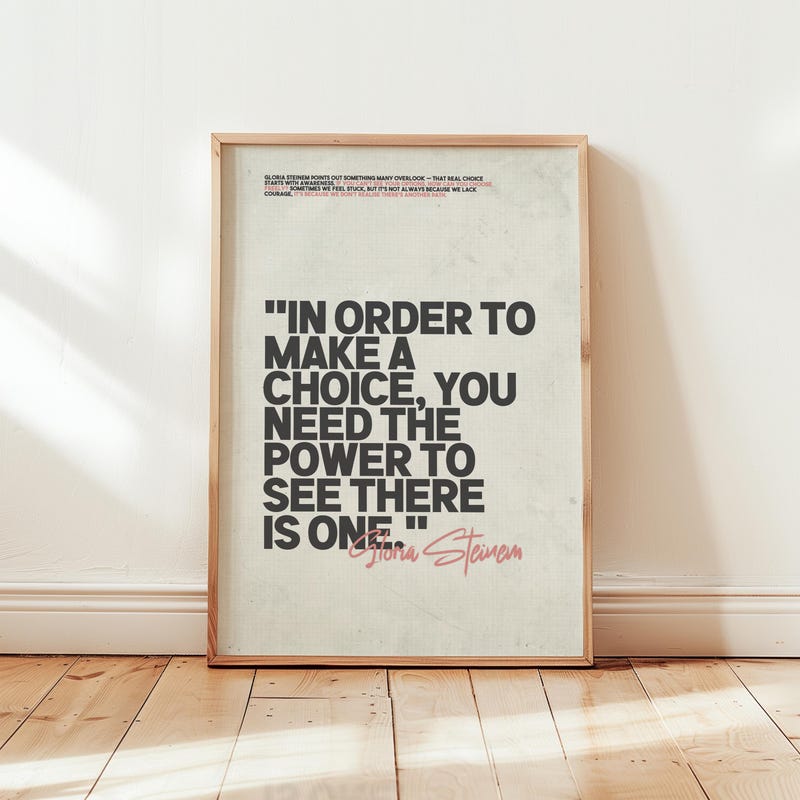 Gloria Steinem Poster - Etsy