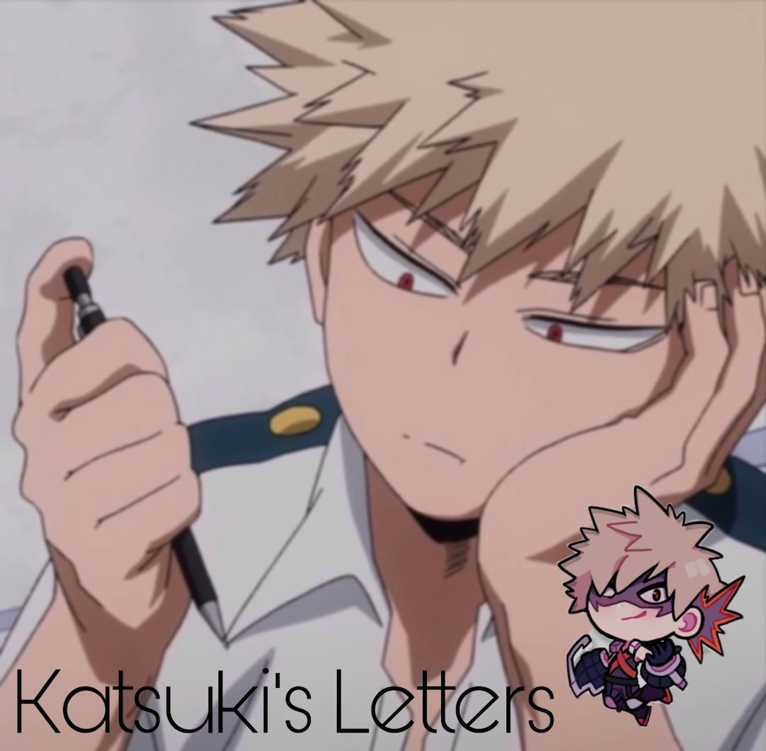 Katsuki Bakugo’s Letters - Etsy