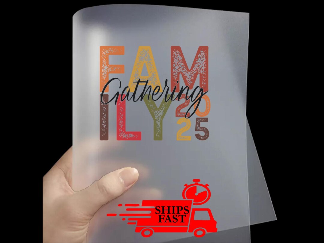 Family Gathering 2025 DTF Transfers, Colorful Family Reunion ...