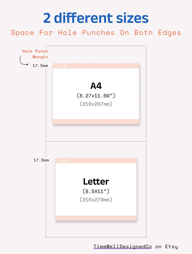 Hourly Weekly Schedule Landscape, Weekly Planner Printable, Week at a ...