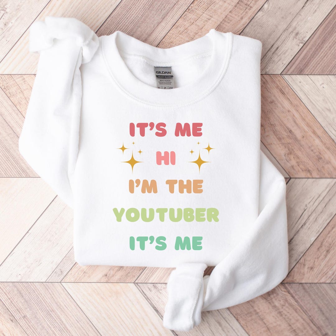 Youtuber Shirt, Influencer Shirt Youtuber Gift, Influencer Gift, It's ...
