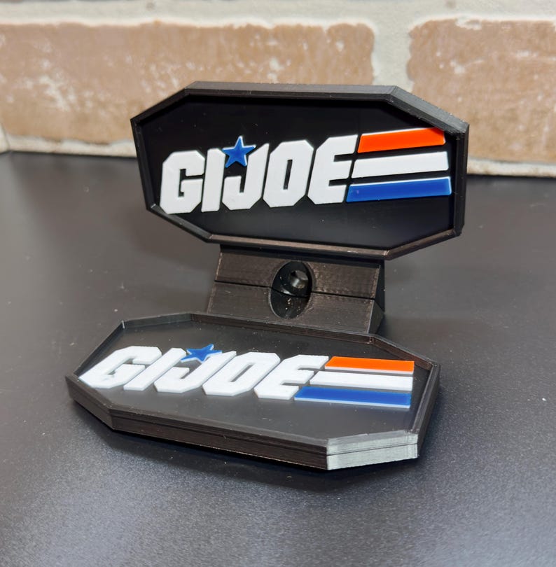 GI Joe Shelf – 3D Printed Floating Display Stand - Etsy