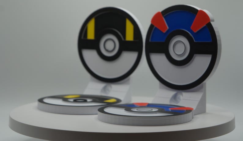 Great Ball Shelf- Pokemon Floating Shelf for Action Figures and Funko ...