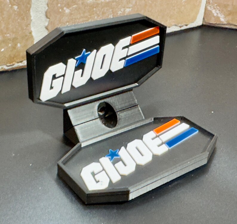 GI Joe Shelf – 3D Printed Floating Display Stand - Etsy