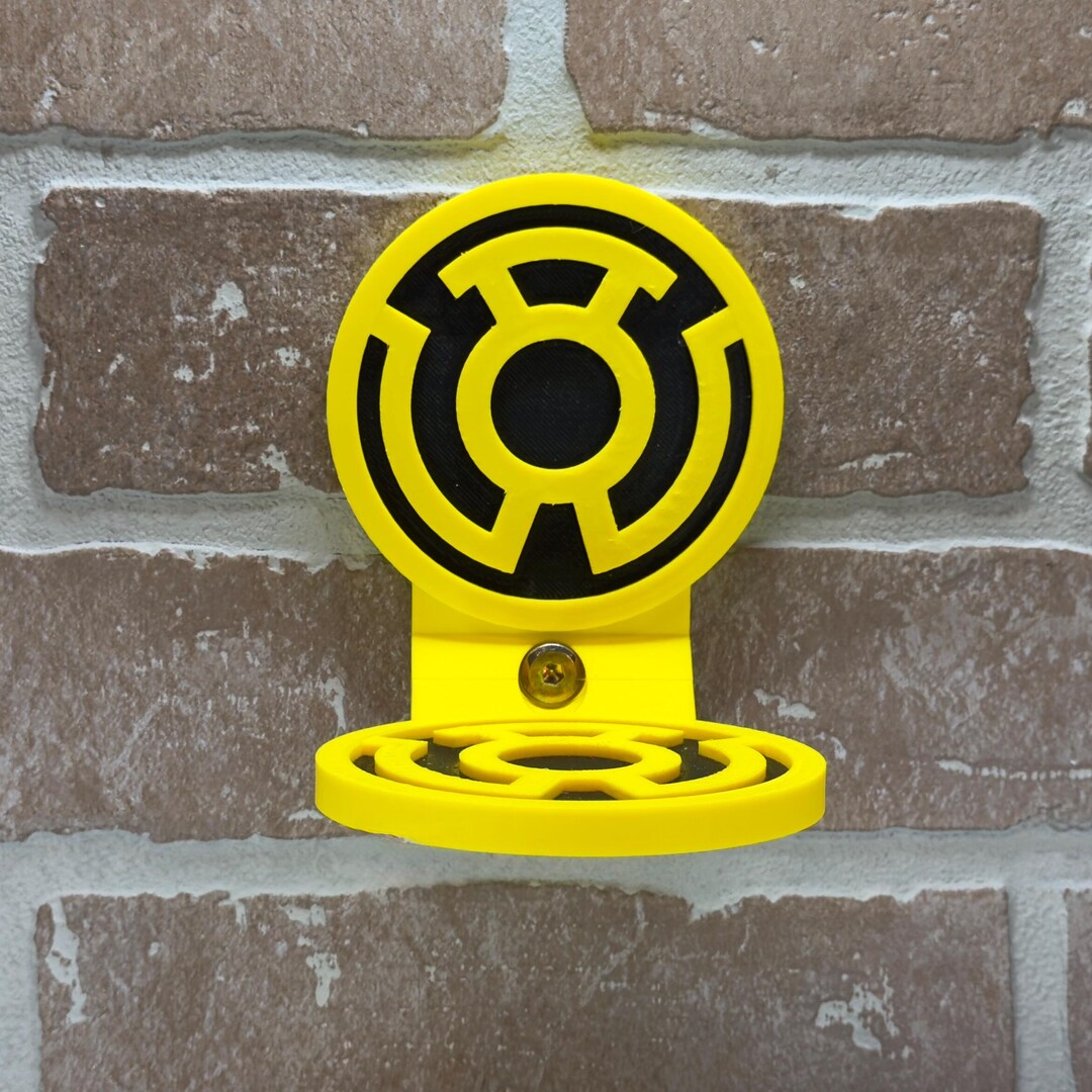 Sinestro Corps Shelf for Action Figures and Funko Pops - 3D Printed ...