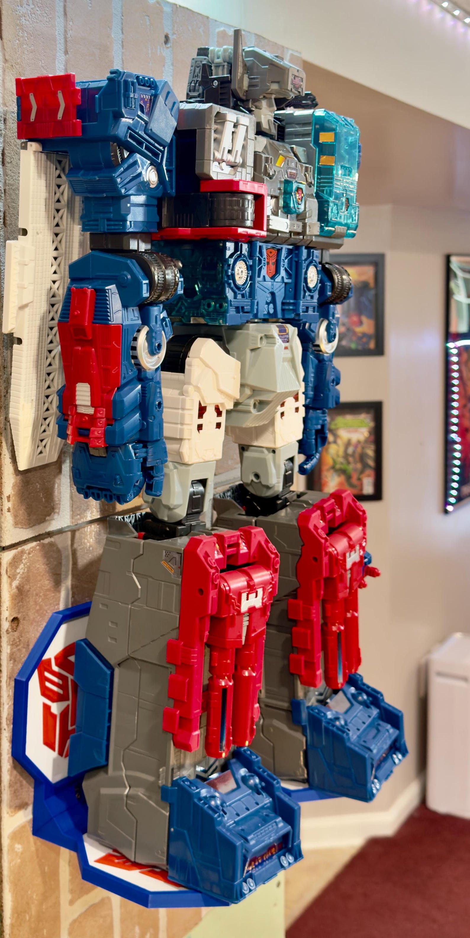 Autobot Shelf: Large 3D Printed Floating Display Stand - Etsy