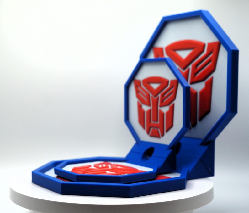 Autobot Shelf: large Set Transformers Floating Shelf for Action Figures ...