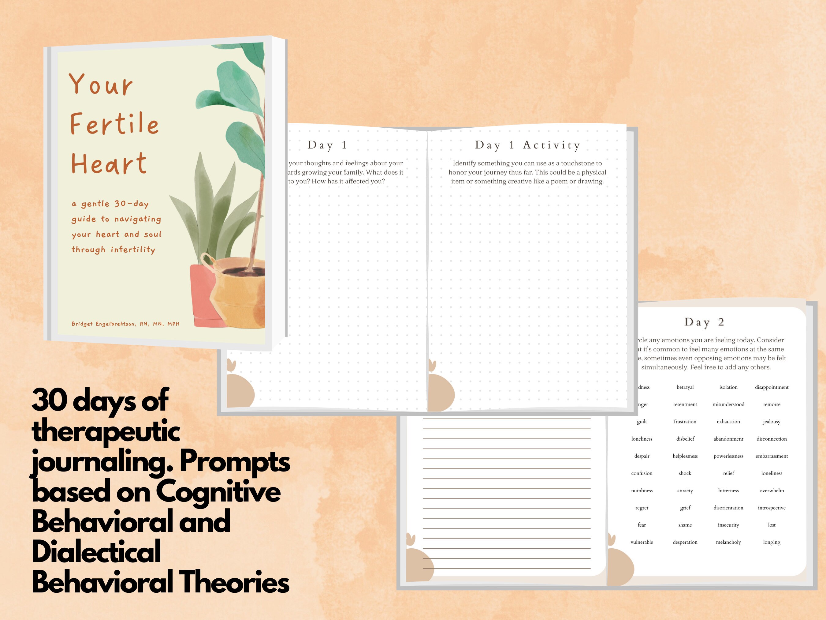 Printable Fertility Therapeutic Journal, Trying to Conceive, IVF ...