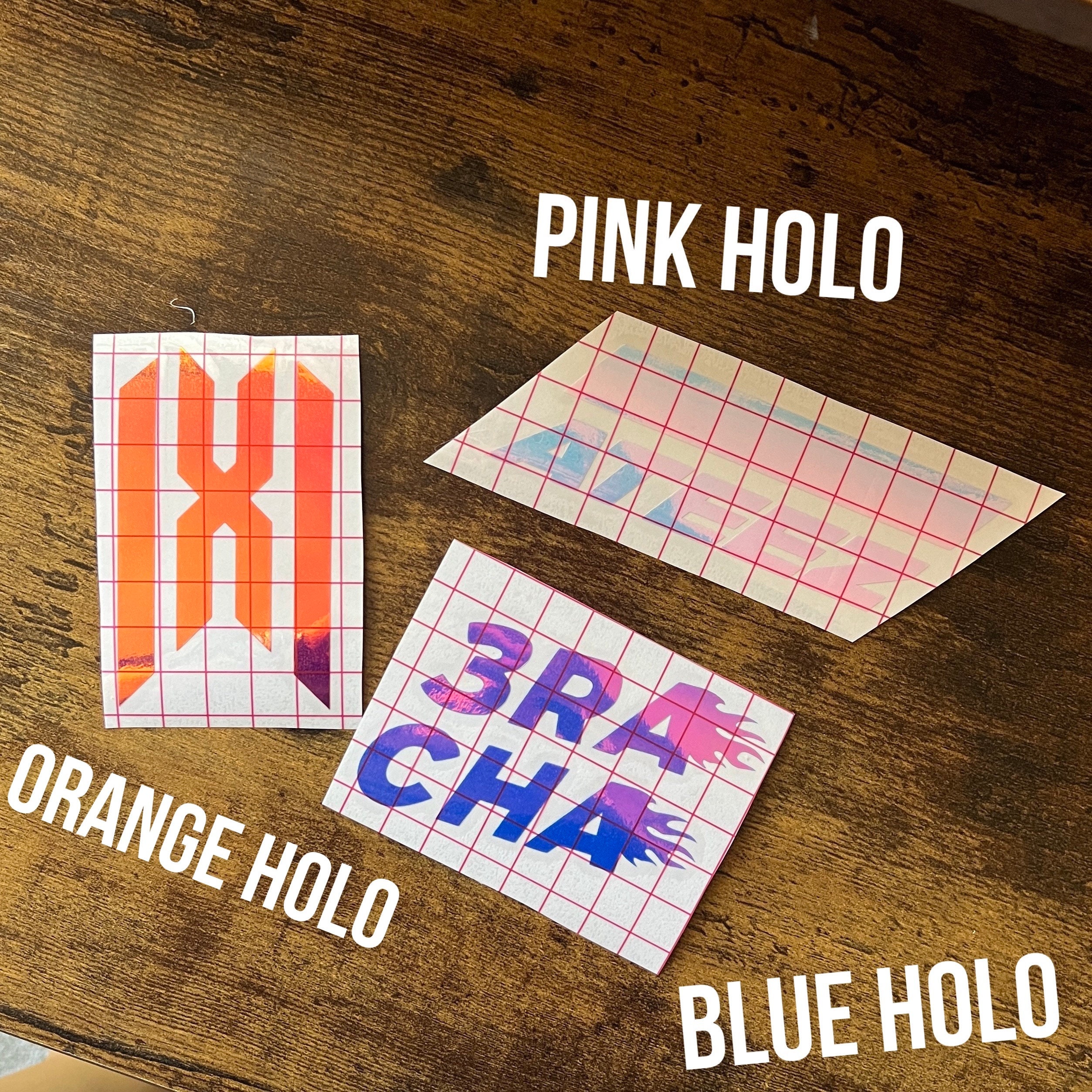 Ateez Logo Holographic Vinyl // Car Decal, Sticker, Kpop Stickers, Kpop ...