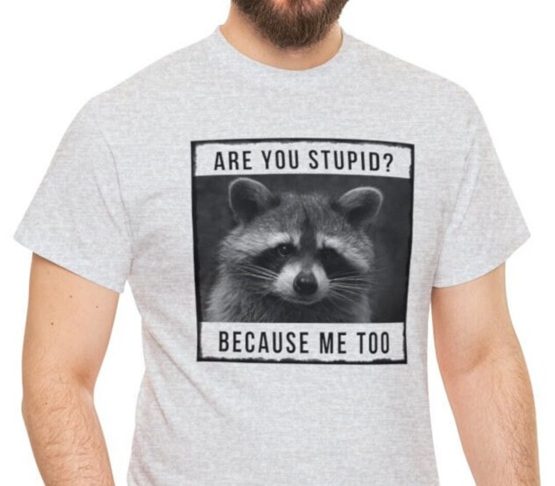 Raccoon Shirt Funny Raccoon Shirt Racoon Shirt Raccoon Gifts - Etsy