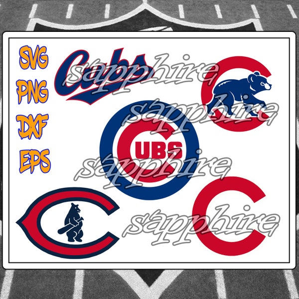 Chicago Cubs Svg - Etsy