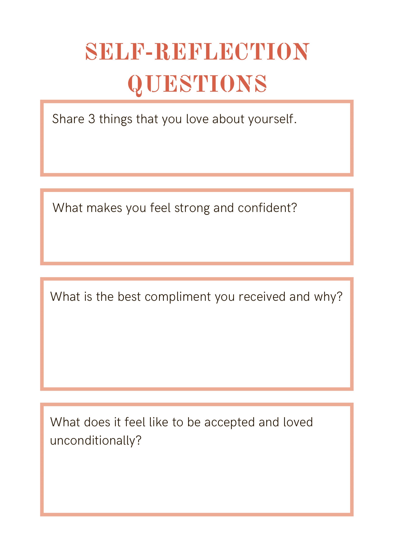 Mindful Moments: Your Printable Self-care Planner - Etsy