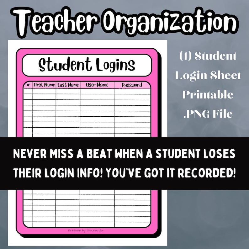 Teaching Binder Essentials, Royal Blue, 8 Documents for Easy Classroom ...