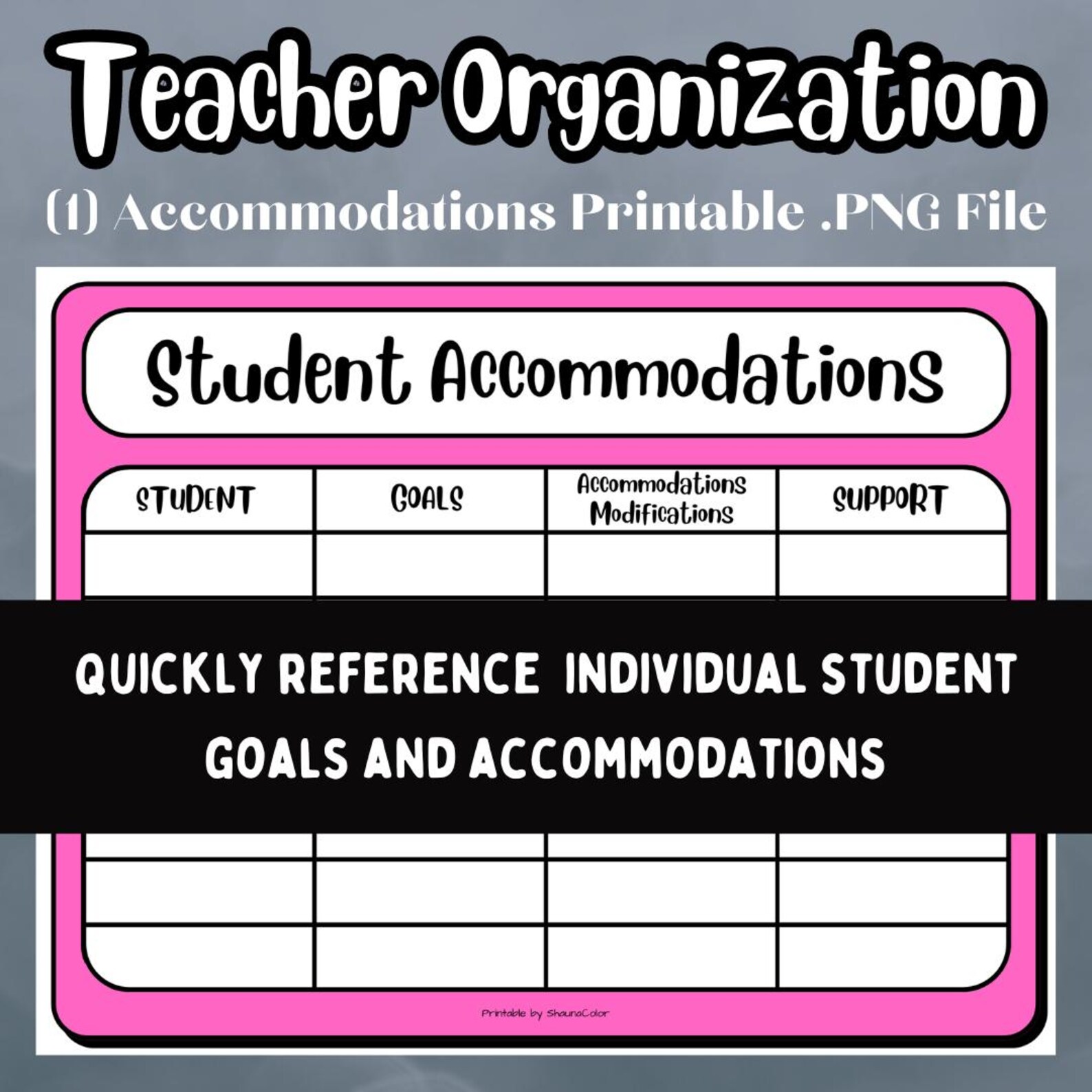 Teaching Binder Essentials, 8 Pink Documents for Easy Classroom ...