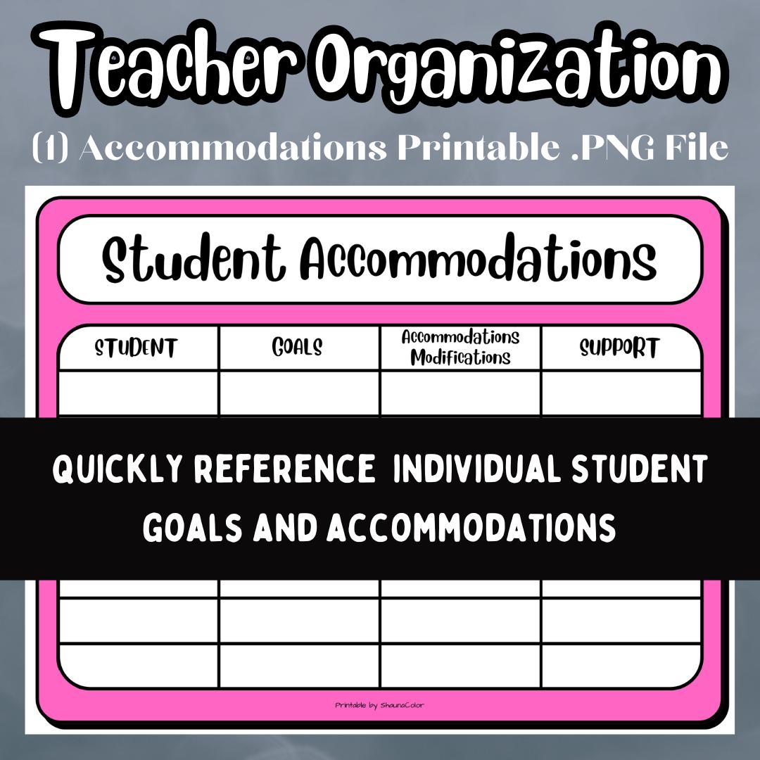 Teaching Binder Essentials, 8 Pink Documents for Easy Classroom ...