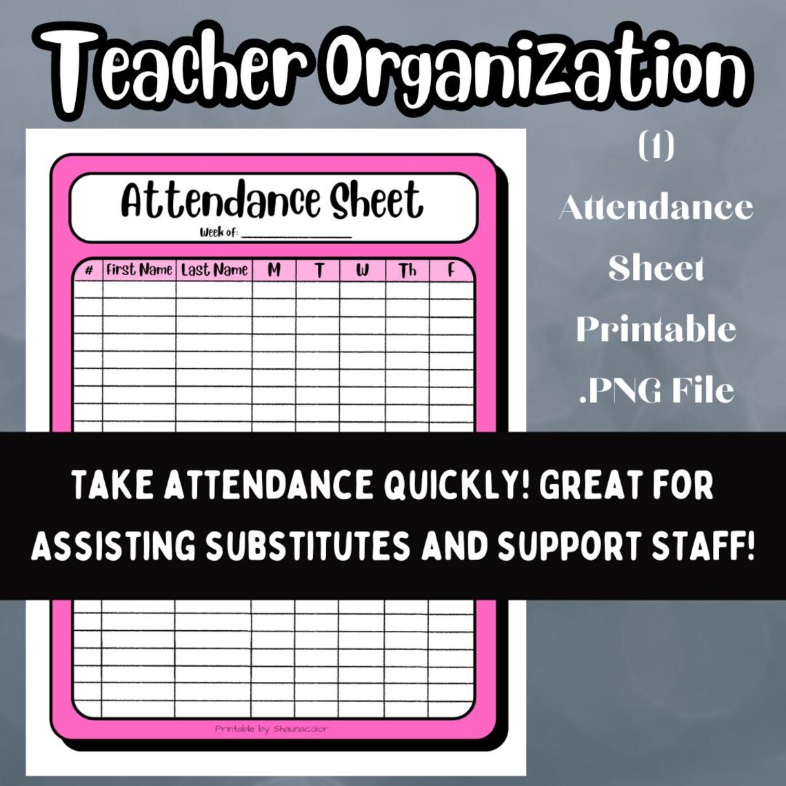 Teaching Binder Essentials, 8 Pink Documents for Easy Classroom ...
