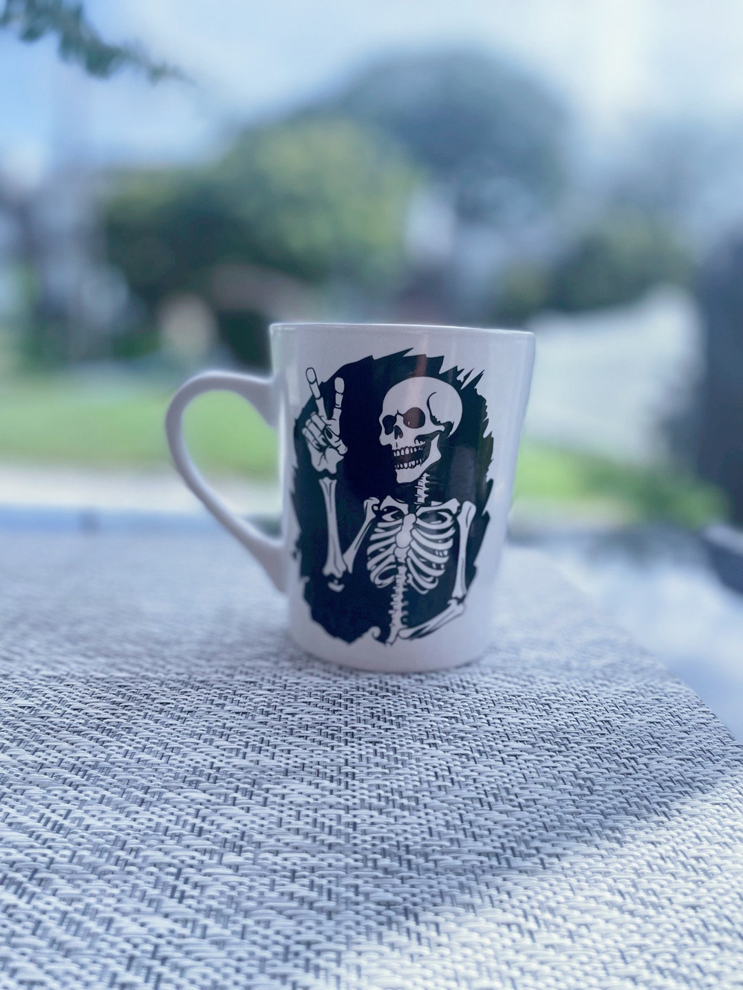 Skeleton Mug Skeleton Mug Gift Halloween Mug Halloween Mug - Etsy