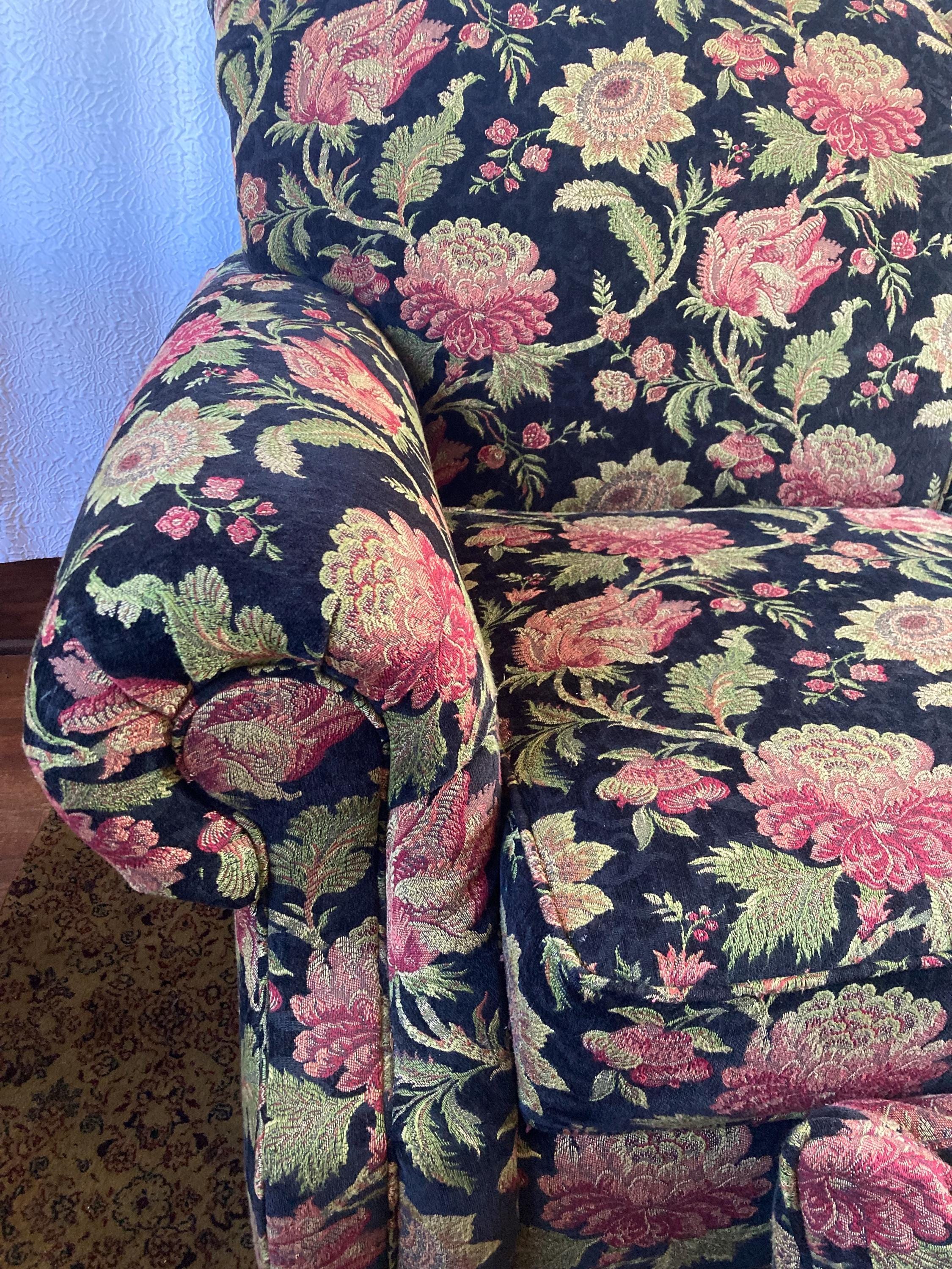 Gorgeous Cottage Core Sofa in Vintage Floral Pattern - Etsy