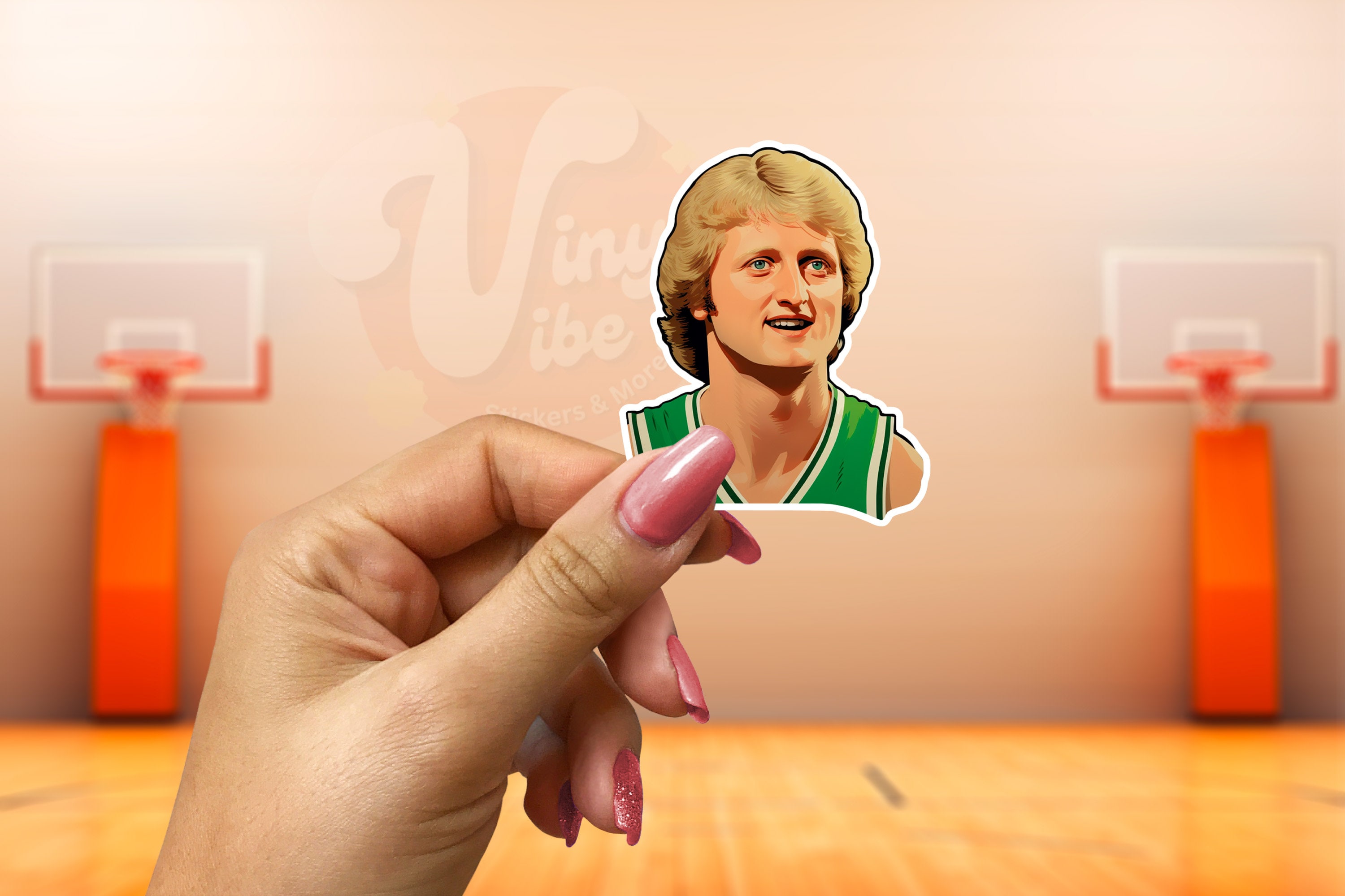 Larry Bird, Larry Legend Vinyl Sticker - Etsy