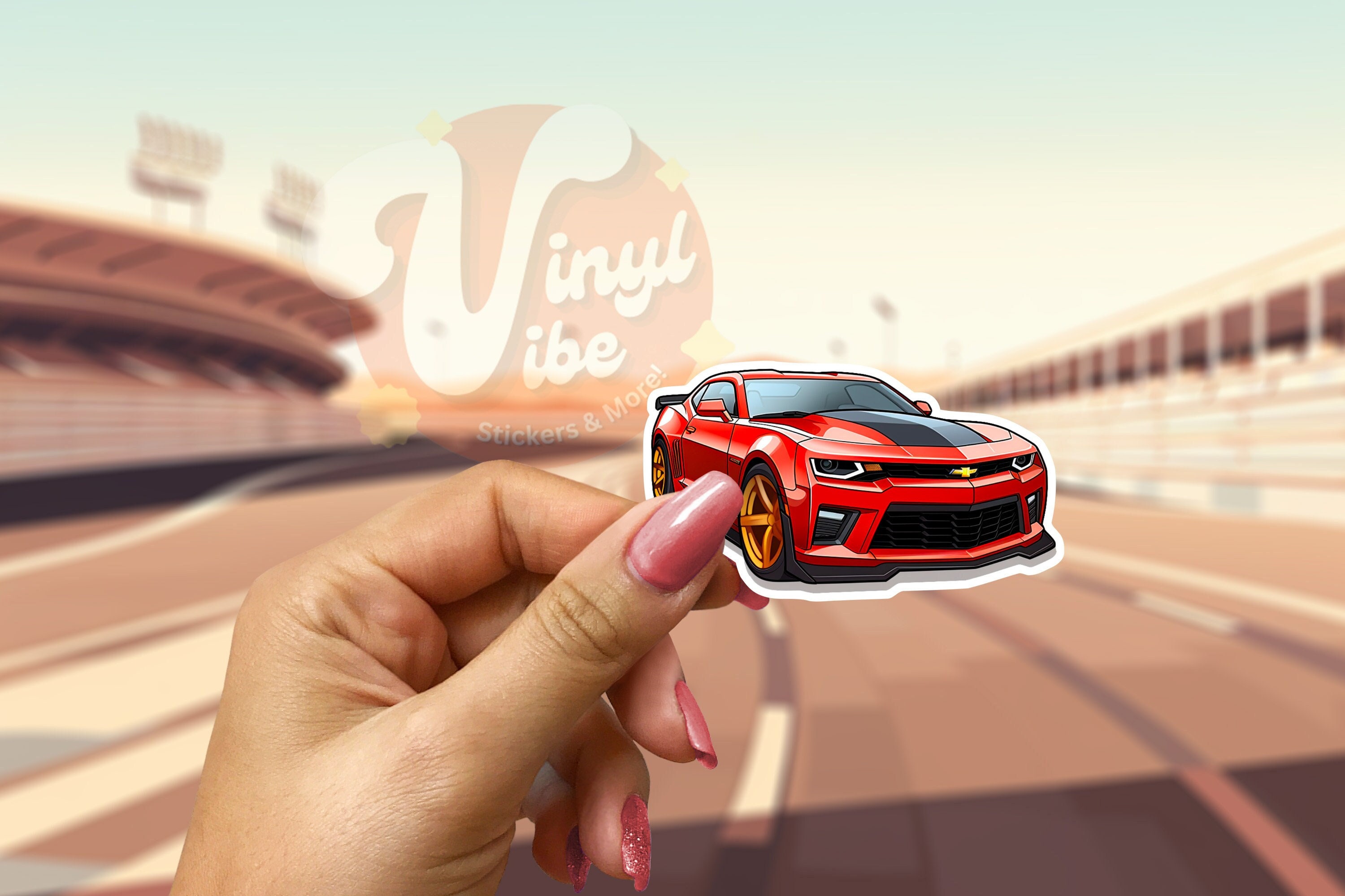 Chevrolet Camaro Vinyl Sticker - Etsy