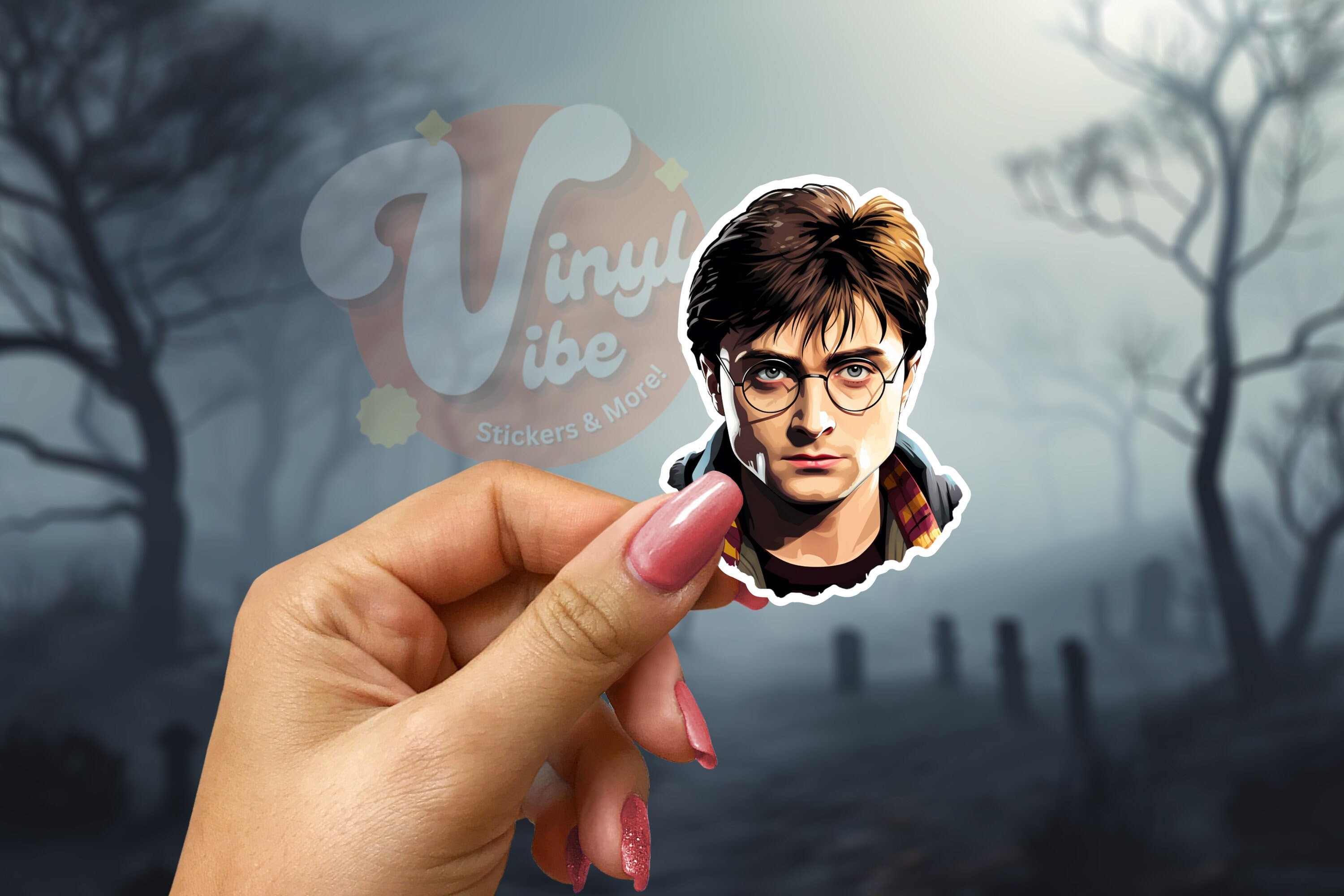 Harry Potter Vinyl Sticker - Etsy