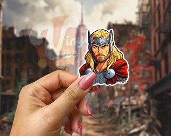 Thor Vinyl Decal Sticker - Etsy