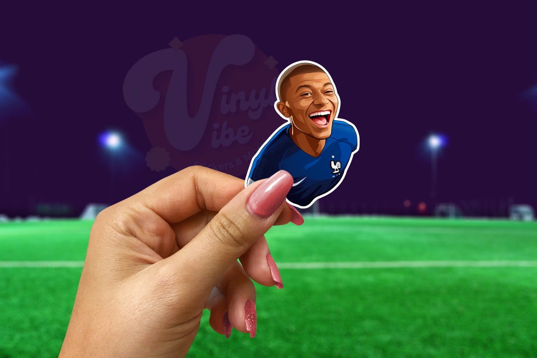 Mbappe, Kylian Mbappe, Vinyl Sticker - Etsy
