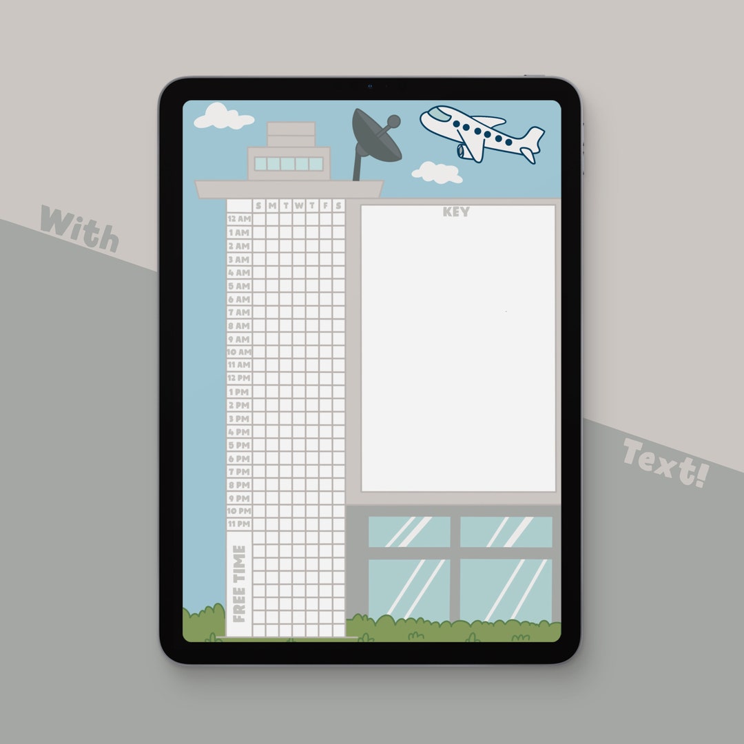 Flight Tracker Tracker Notepad Instant Downloadprintable Notepad Hand ...