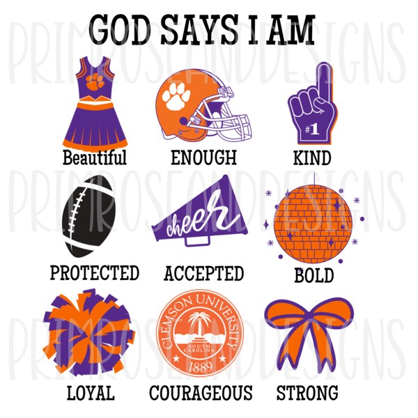 Clemson Football - Etsy