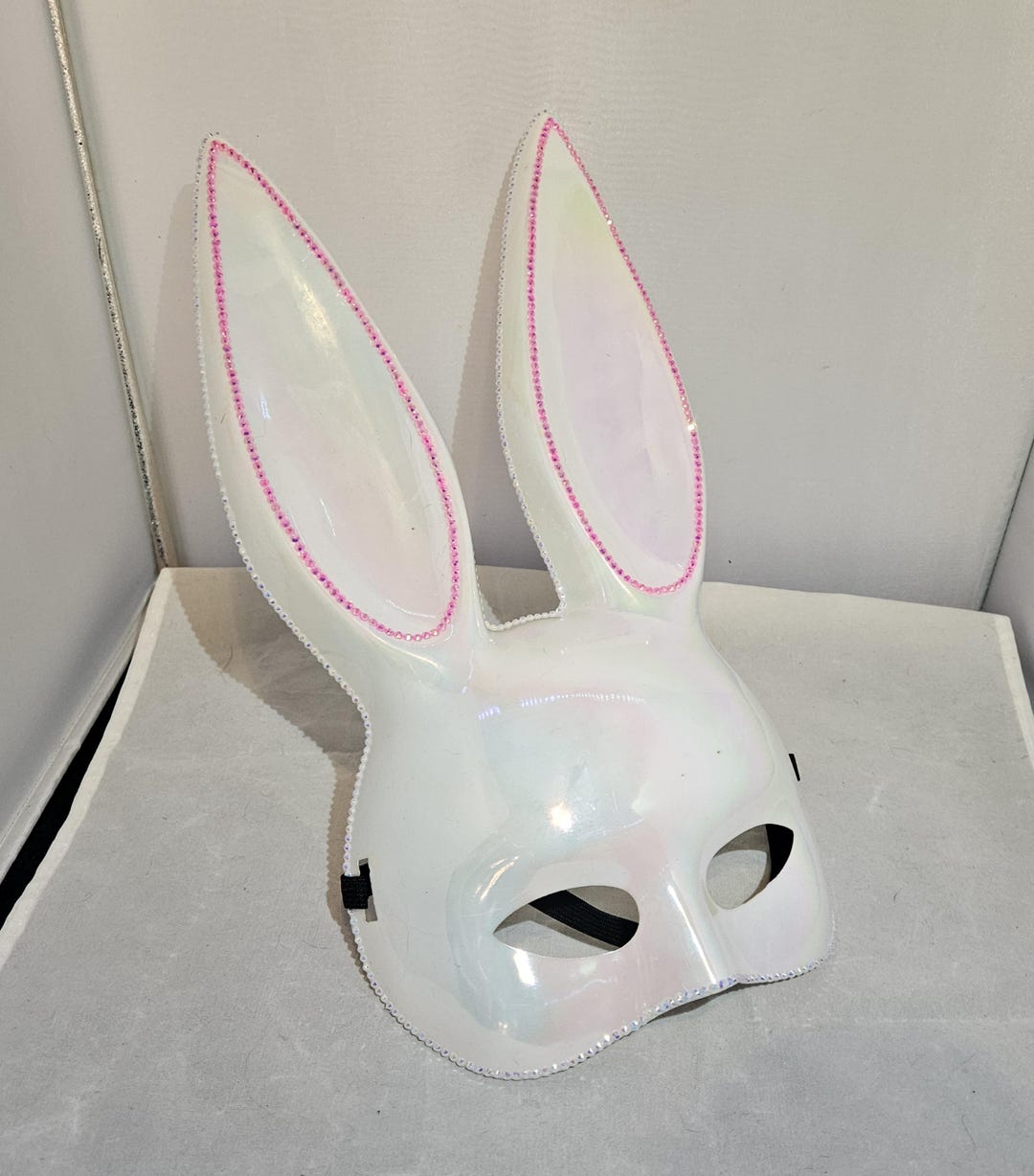 Bedazzled Bunny Mask - Etsy