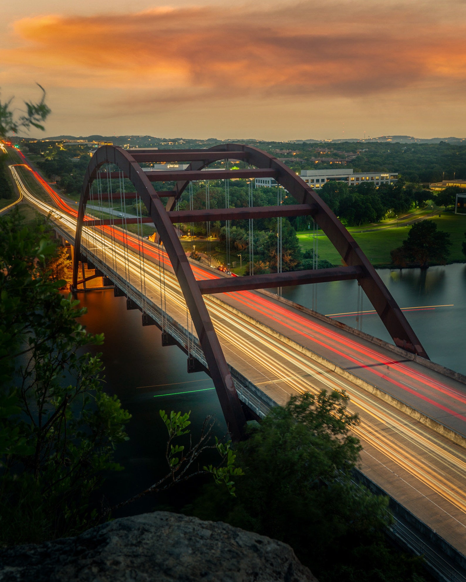 360 Bridge Austin, Texas Photography Print - Etsy