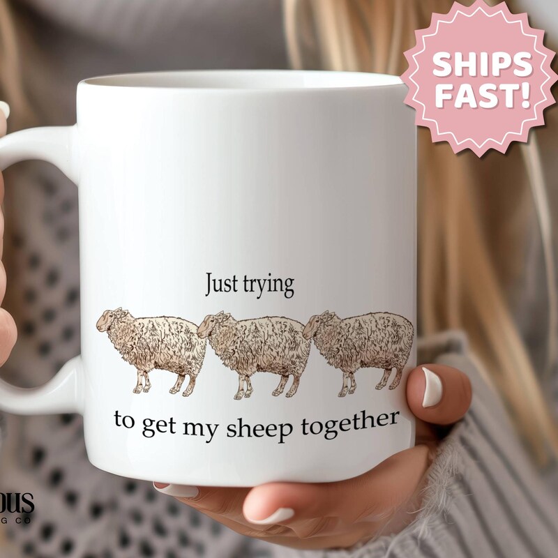 Sheep Mug - Etsy