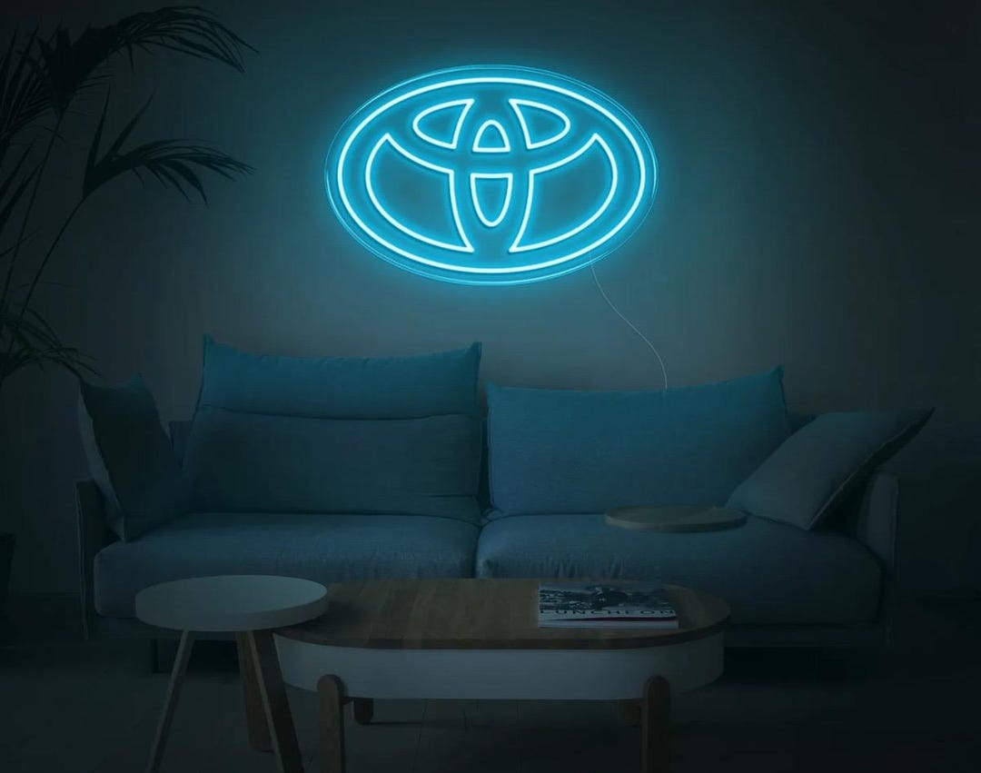 Car Emblem Neon Sign, Emblem Logo Neon Sign, Car Logo Neon Signage ...